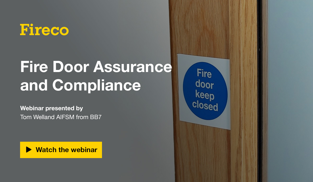 Free Webinar: Fire Door Assurance & Compliance | Hosted by Fireco