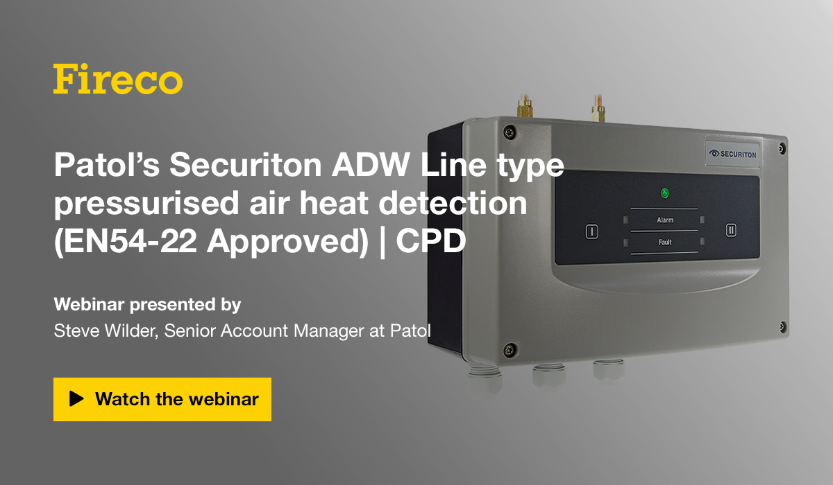 Free Webinar: Patol’s Securiton ADW Line type pressurised air heat ...