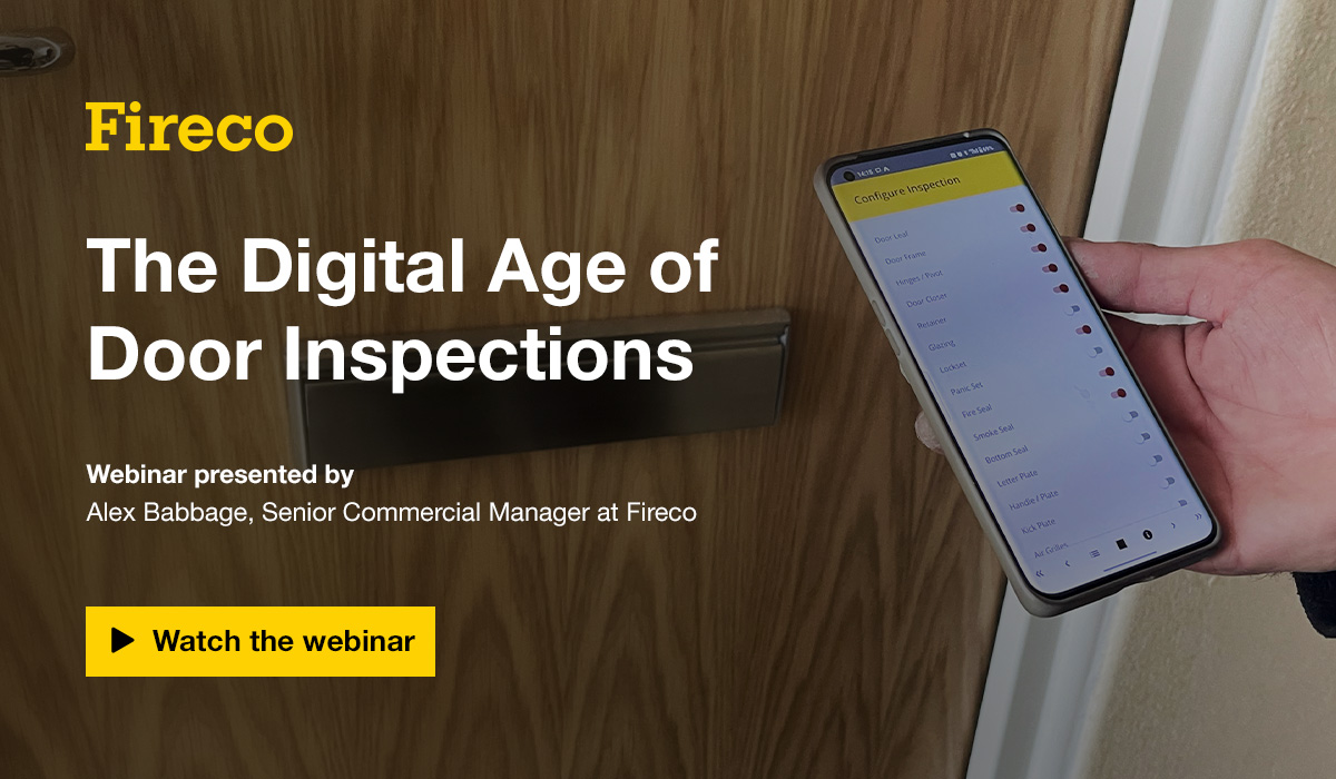 Free Webinar: The Digital Age of Door Inspections | Hosted by Fireco